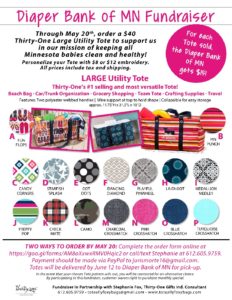 Diaper Bank Fundraiser May 2017 - Diaper Bank Minnesota